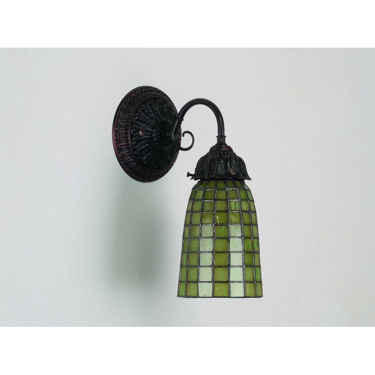Meyda Lighting Meyda Tiffany & Stained Glass 1 - Light Armed Sconce ...