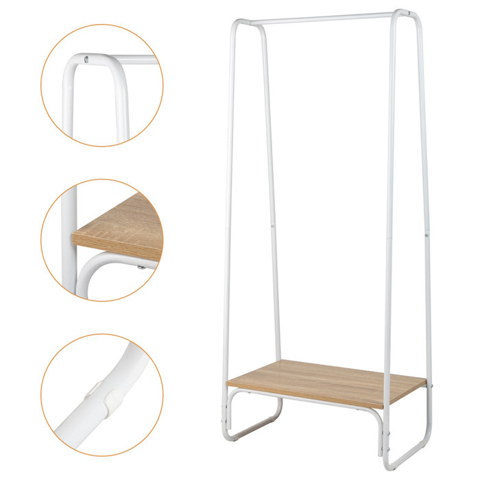 Rebrilliant Marcianne 25.1969'' Clothing Rack & Reviews | Wayfair