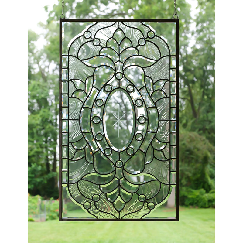 World Menagerie Stained Glass Window Panel & Reviews | Wayfair