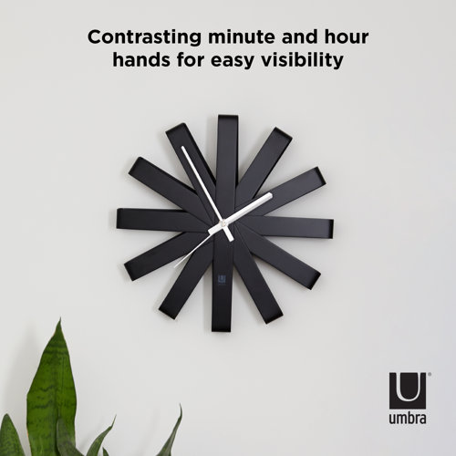 Umbra Metal Wall Clock & Reviews | Wayfair