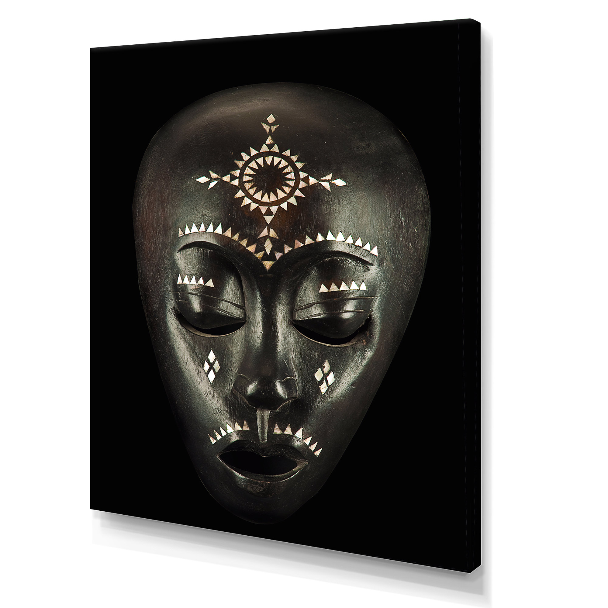 East Urban Home Ethnical Traditional African Mask - Photograph on ...