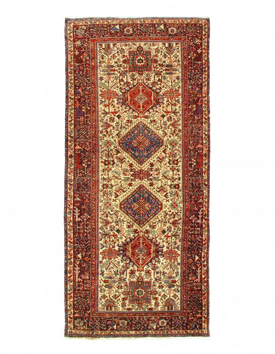 Isabelline Zoel One-of-a-Kind 4'11" X 11'11" Lamb's Wool Area Rug | Wayfair