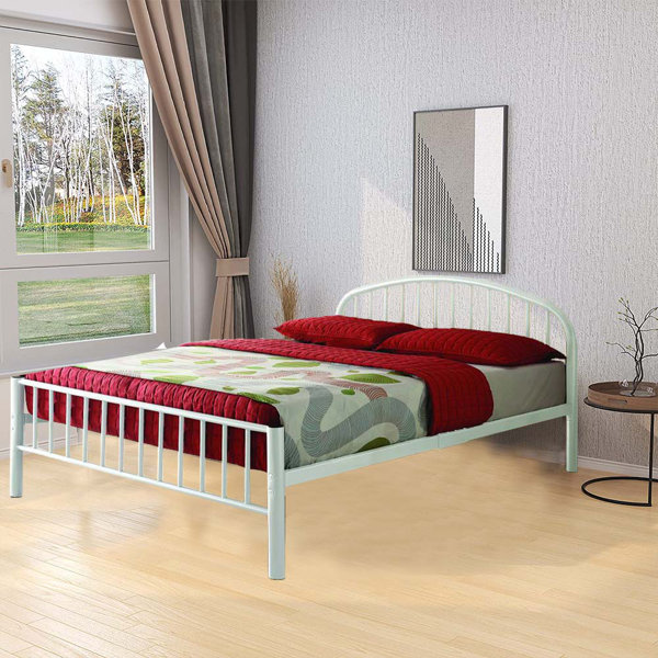 Red Barrel Studio® Erin Metal Slat Bed | Wayfair