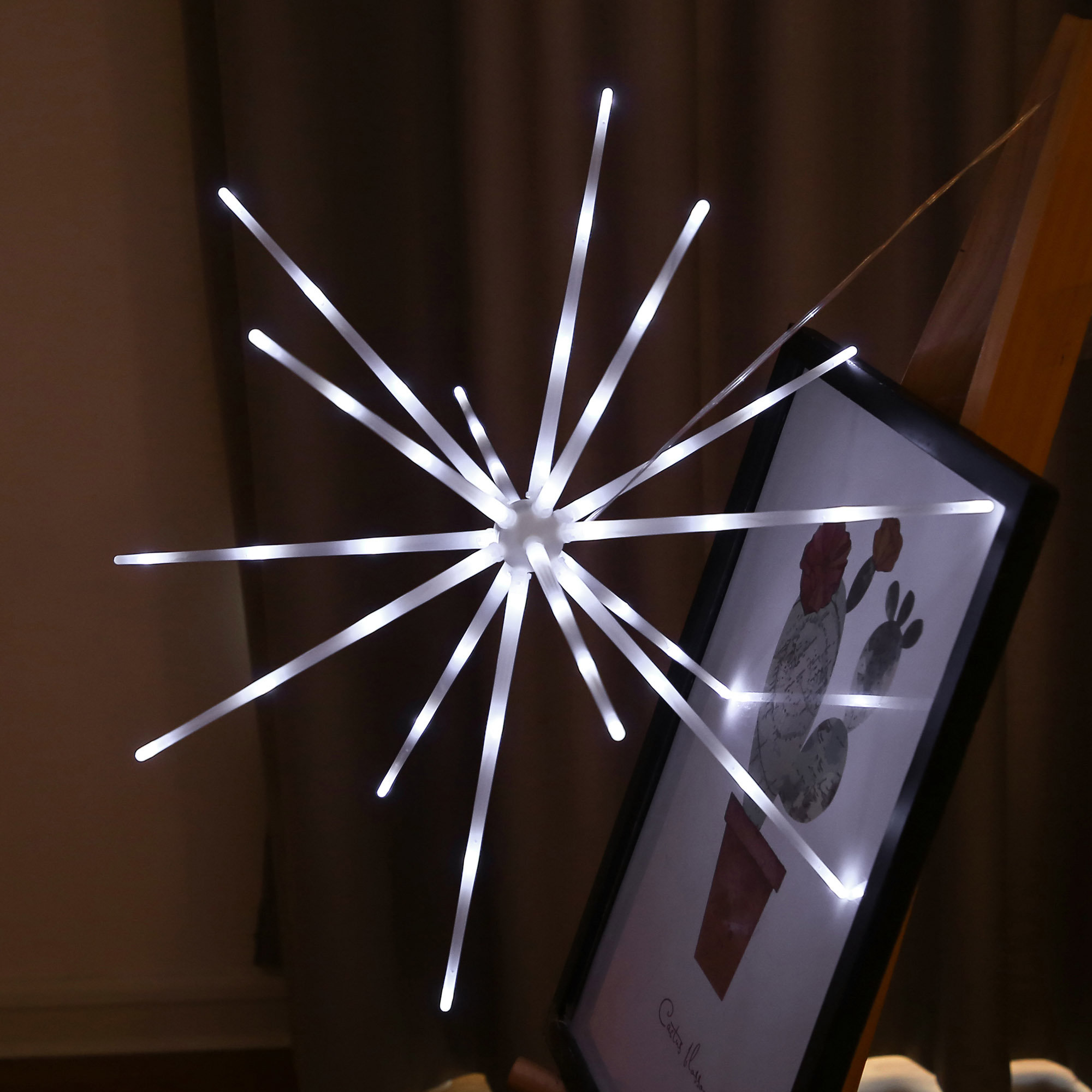 JOINTWIN Garage Led Starry String Light Battery Operated 14 Plastic ...