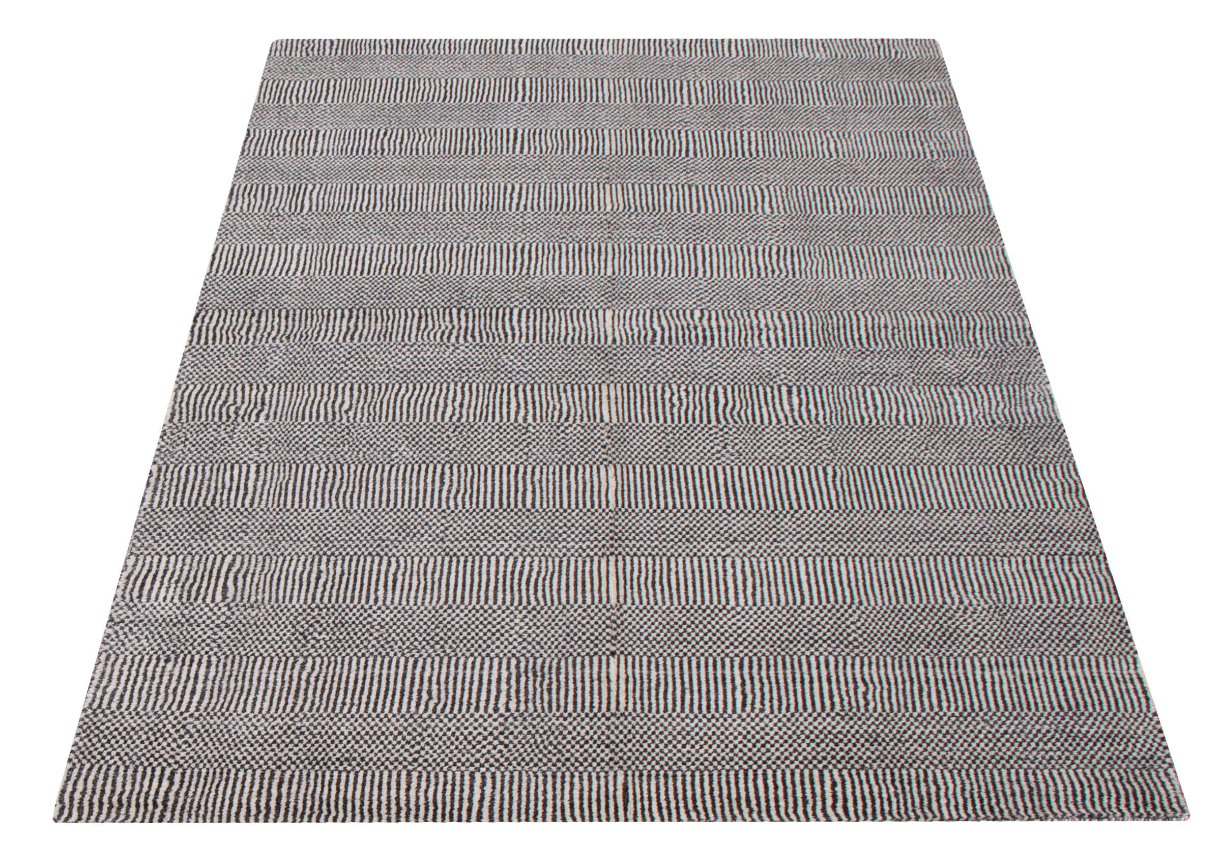Foundry Select Bobby-James Striped Hand Loomed Rectangle 5' x 8 ...