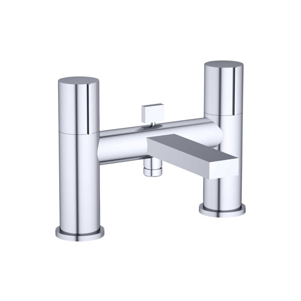WhiteStone Perri 2 Handle Deck Bath Shower Mixer Bath Filler with ...