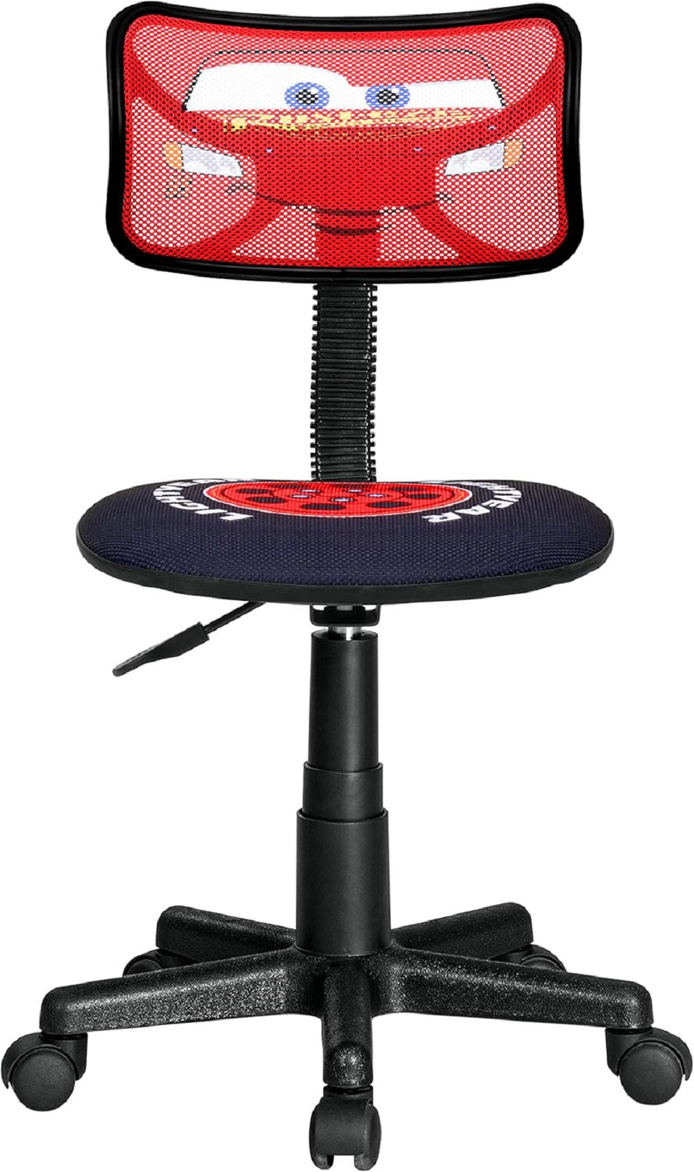 Disney Pixar Cars Themed Adjustable Swivel Mesh Rolling Desk Chair ...