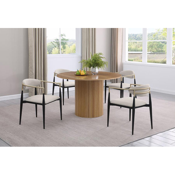 Mercer41 Millen 5-pcs Round Dining Table Set | Wayfair