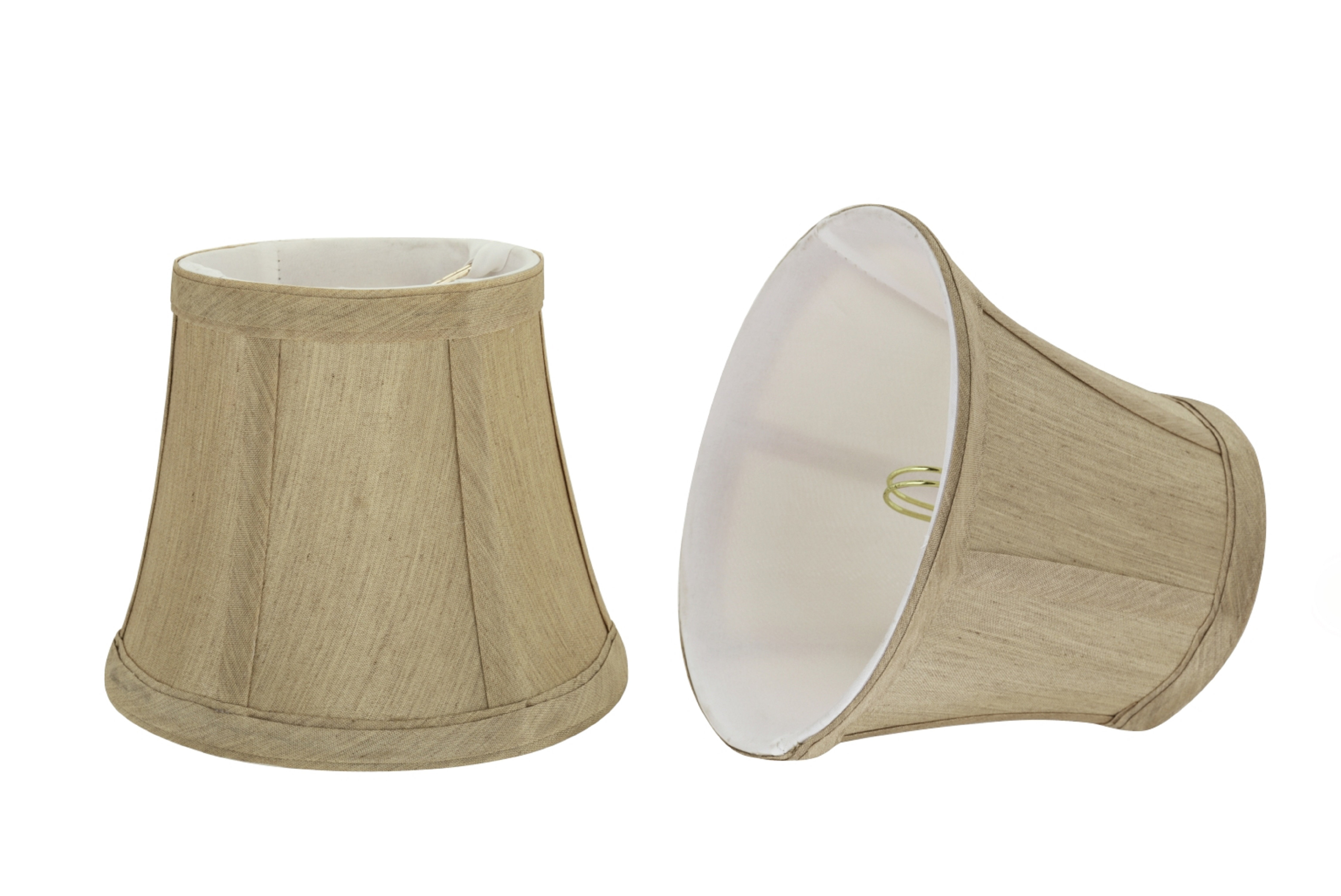 Red Barrel Studio® 5" H Fabric Bell Candelabra Shade ( Clip On ) | Wayfair