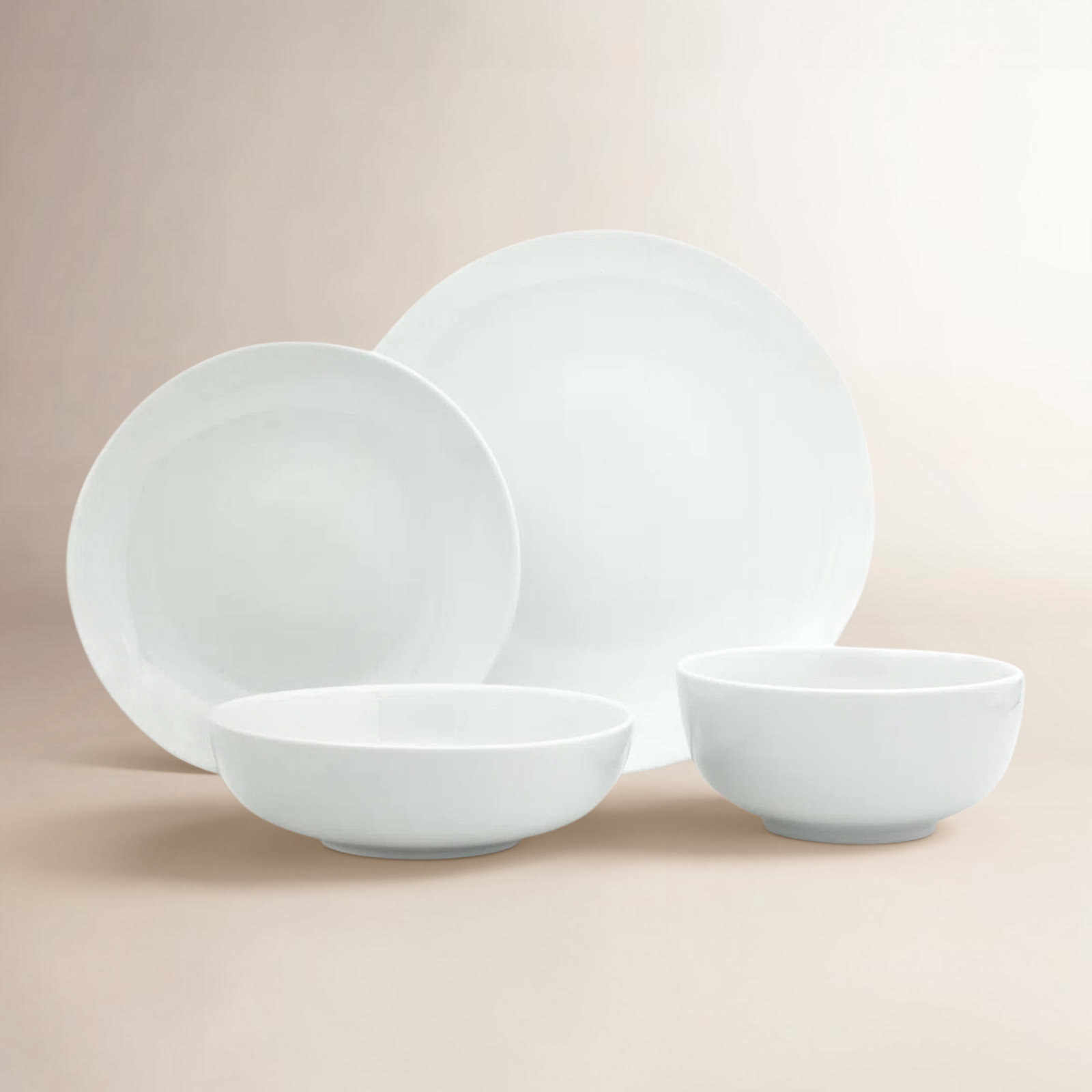 Euro Ceramica Essential 16 Piece Dinnerware Set & Reviews | Birch Lane