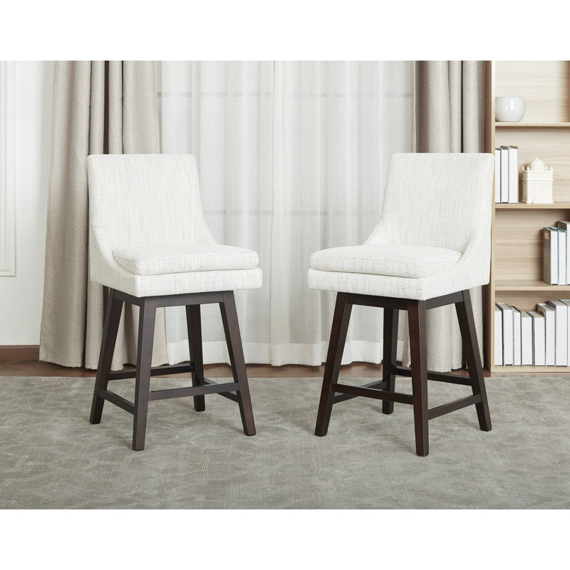 Lark Manor Aleksy Swivel Counter & Bar Stool & Reviews | Wayfair