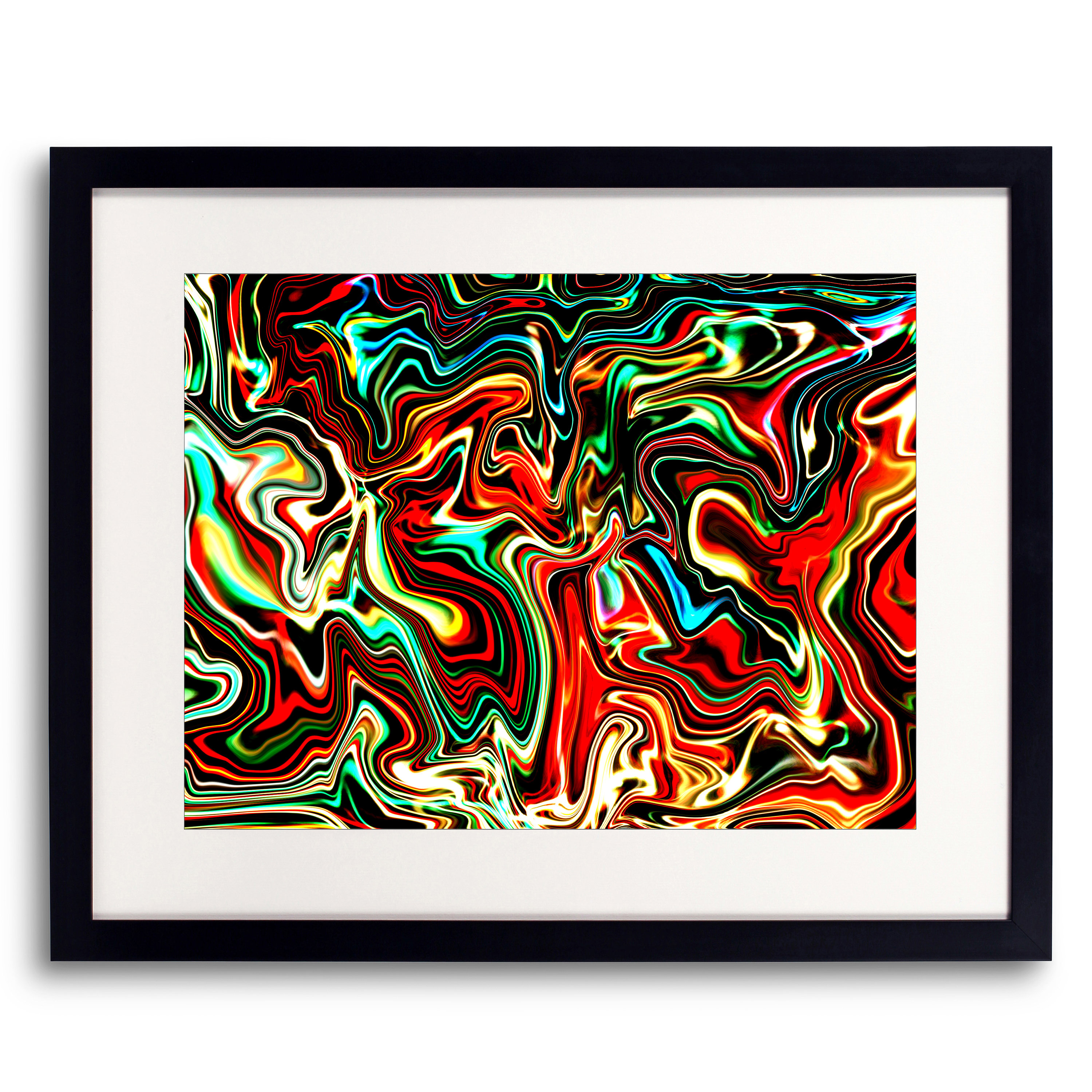 Made & Curated Screaming Color by Adam Sherbell - Picture Frame ...