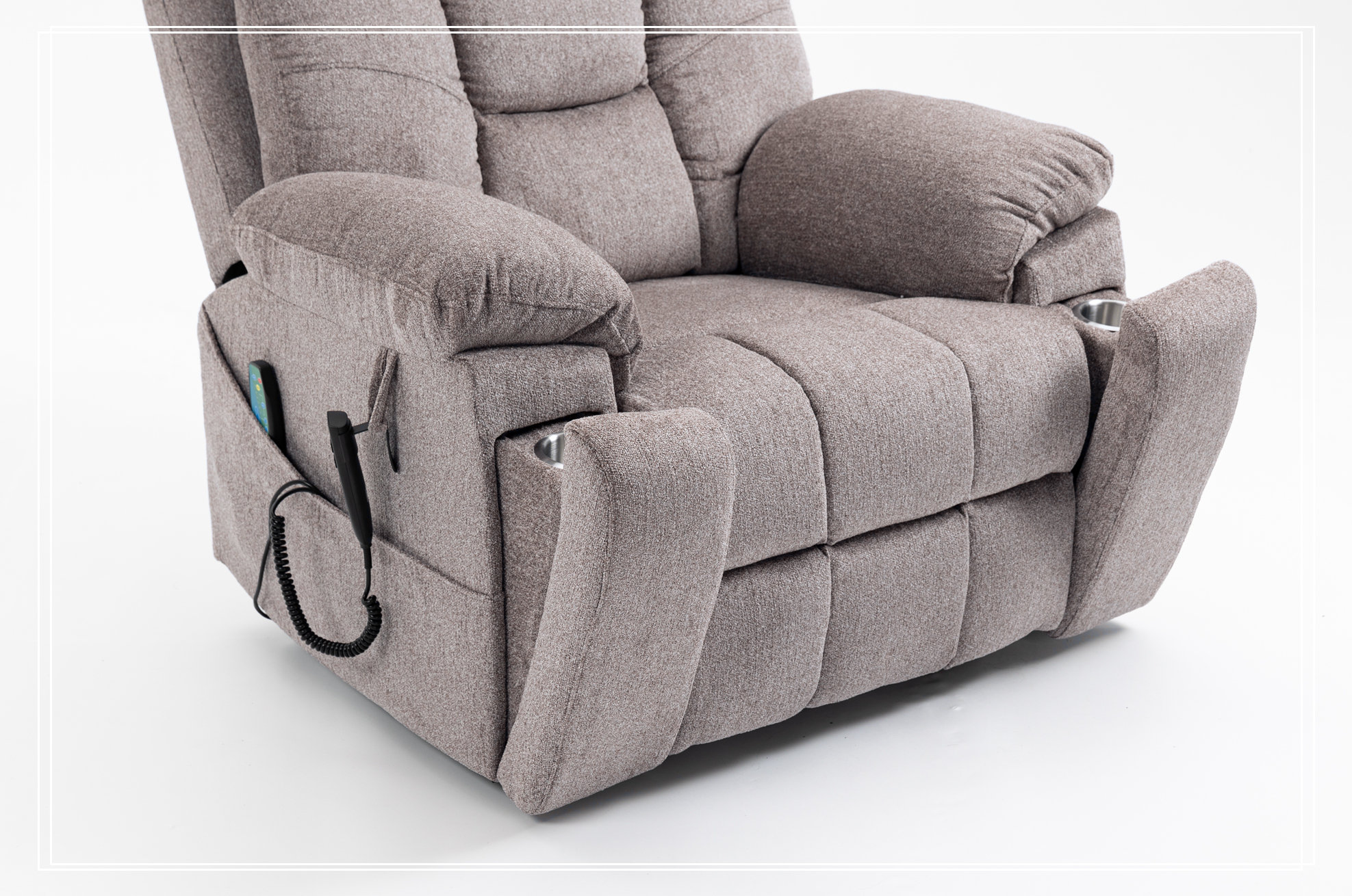 Hokku Designs Advanced Electric Lift Chair with Heating and Massage ...