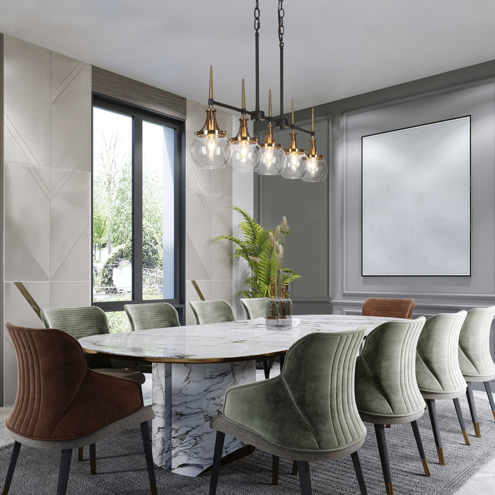 Mercer41 Loram 5 - Light Kitchen Island Pendant & Reviews - Wayfair Canada