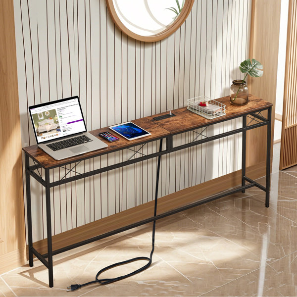 Trent Austin Design® Console Ramsdell avec prises intégrées et ...