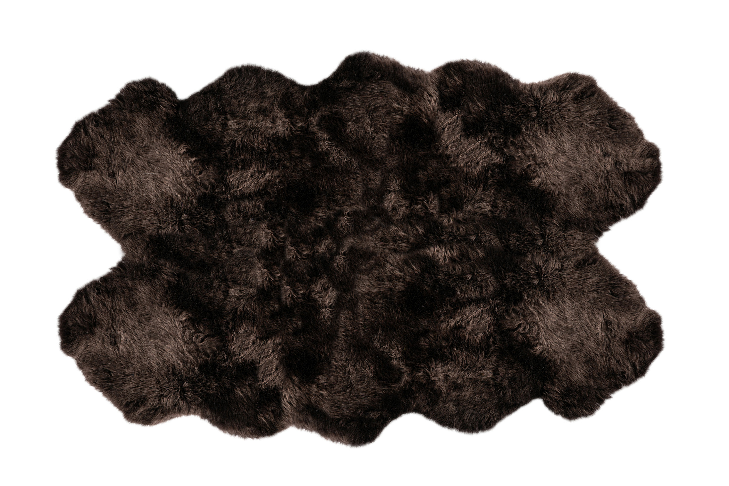 Everly Quinn Four pelt sheepskin rug | Wayfair