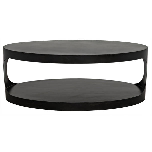 Noir Bridge 59'' Solid Wood Console Table | Wayfair