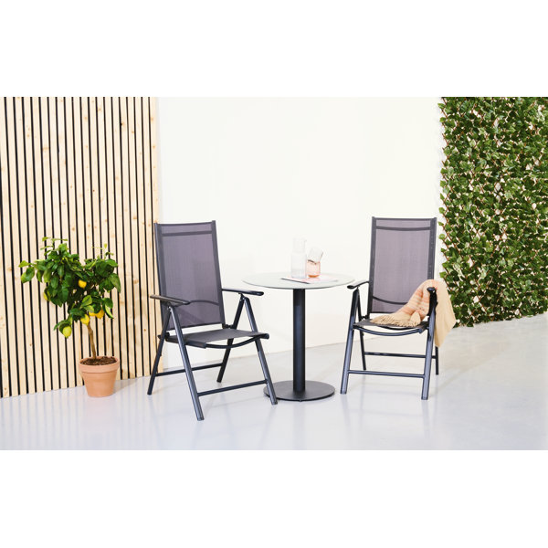 Marlow Home Co. Gildford Round 2 - Person 68cm Long Bistro Set ...