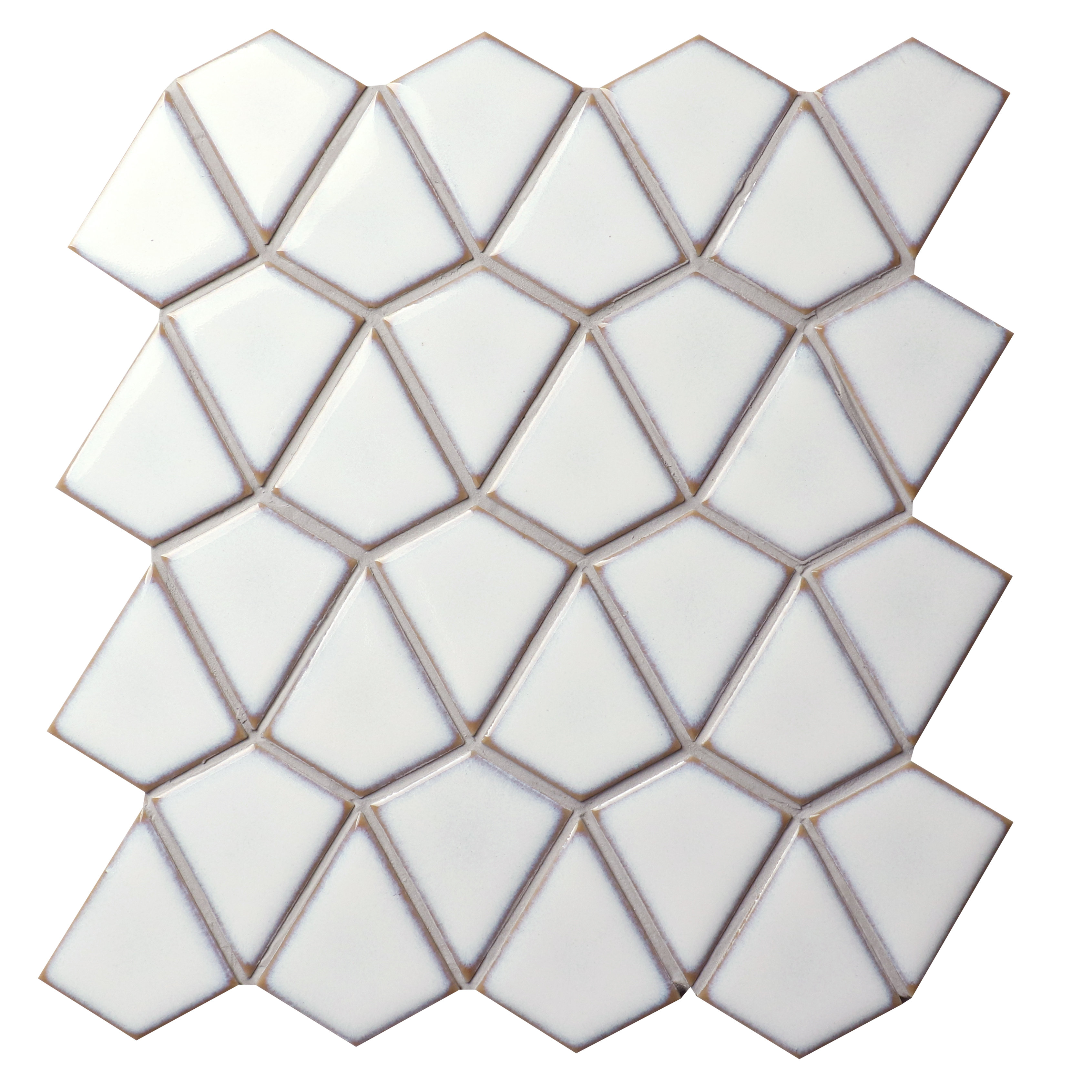WS Tiles® Diamond Series 2" x 3" Porcelain Mosaic Tile & Reviews | Wayfair