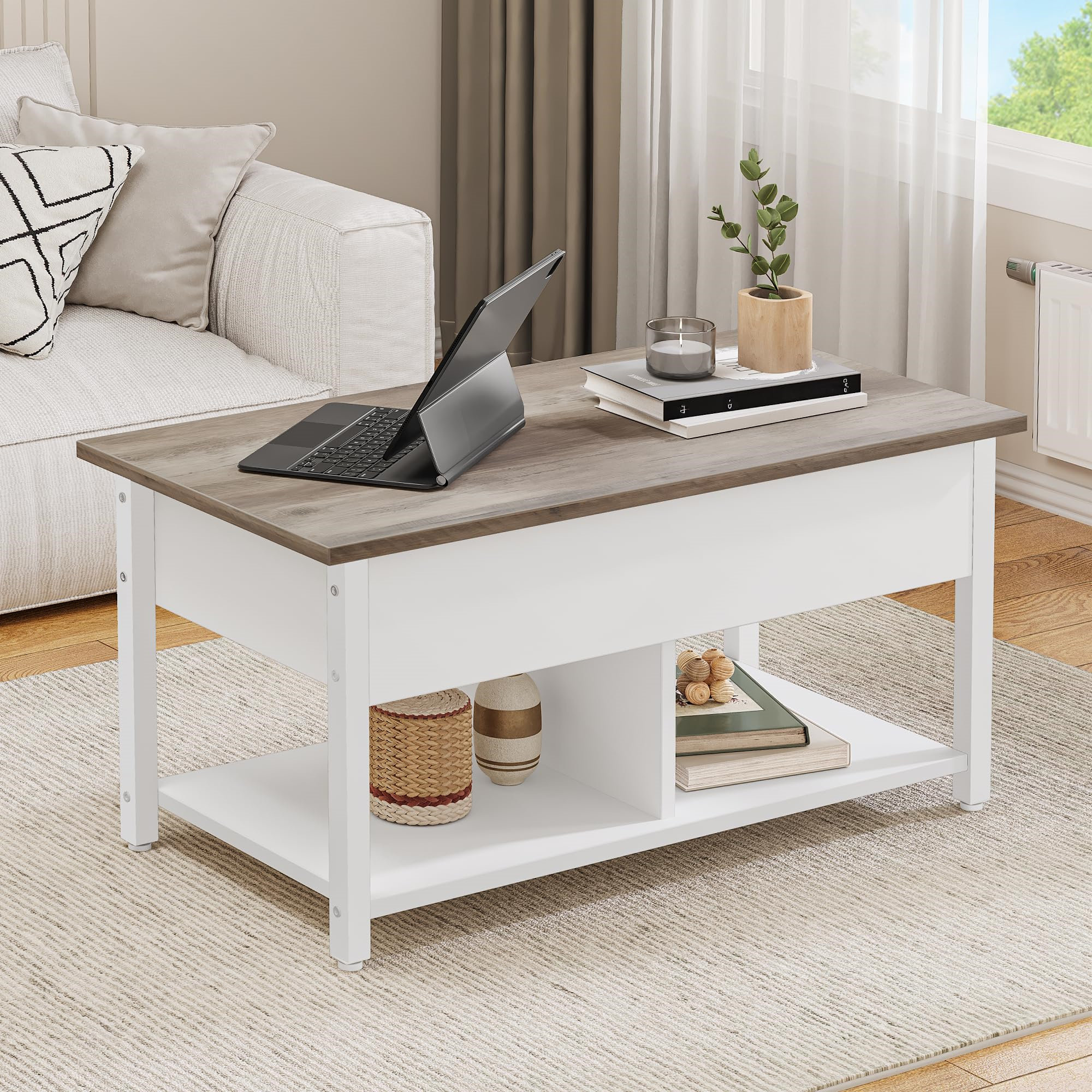 Latitude Run Arshveer Lift Top Coffee Table with Storage | Wayfair.co.uk