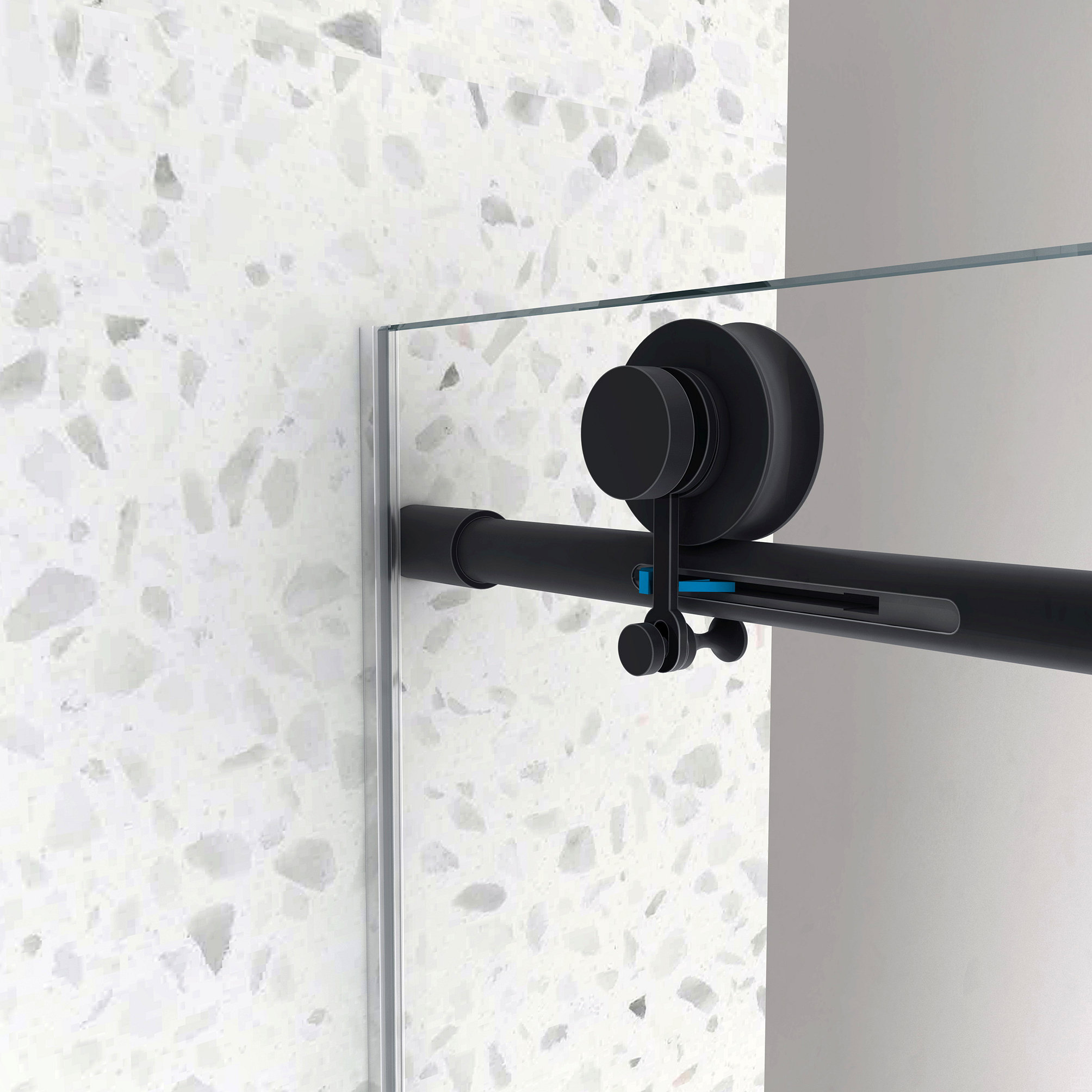 KAQCVIN Frameless One Fixed And One Shifted Shower Door, 70Mm 304 Sus ...