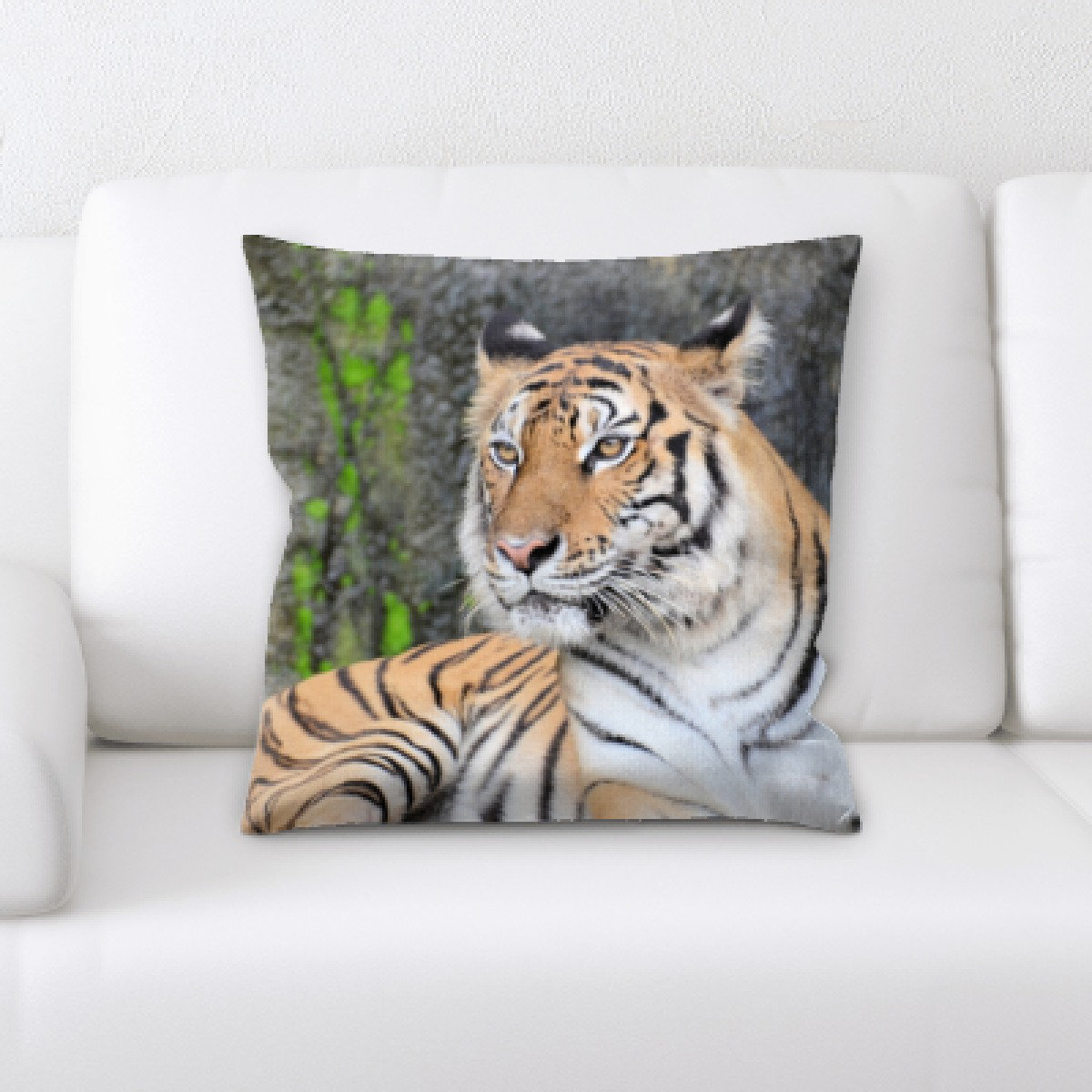 Rug Tycoon Tiger Tiger Throw Pillow | Wayfair