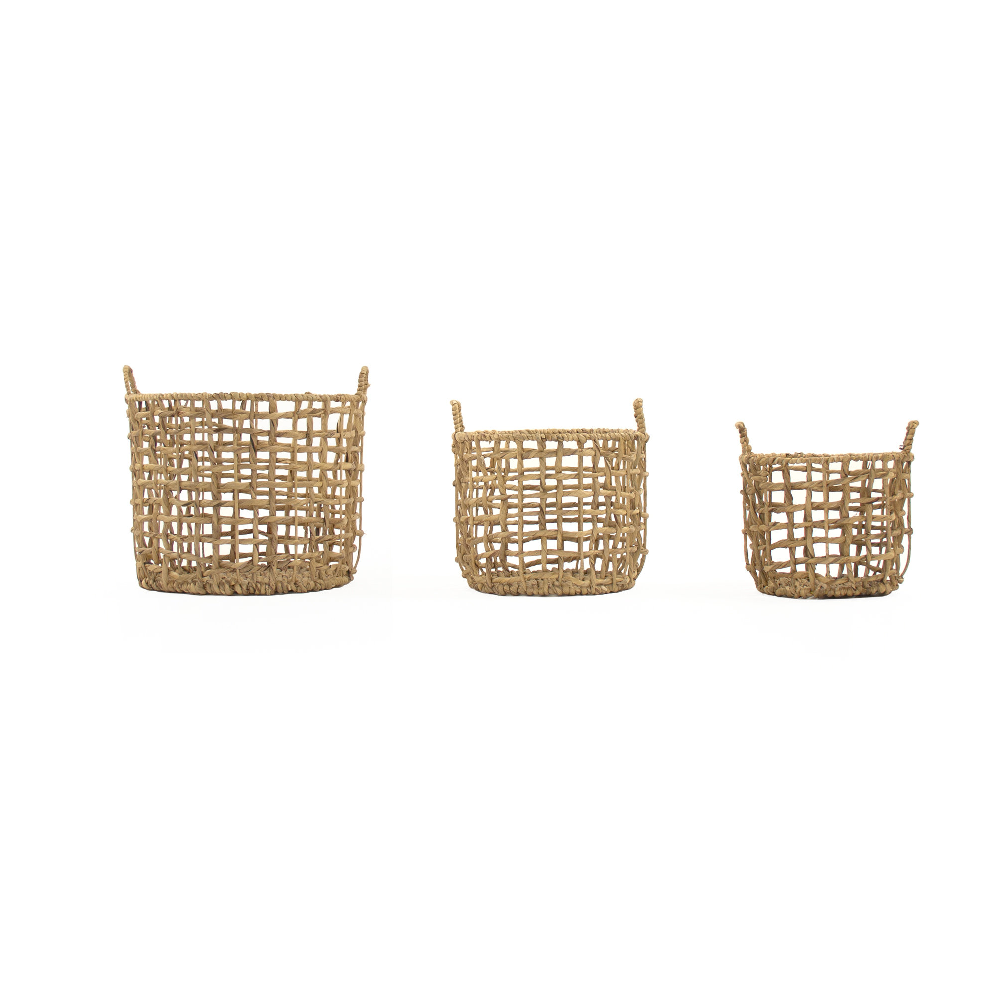 August Grove® Water Hyacinth Basket | Wayfair