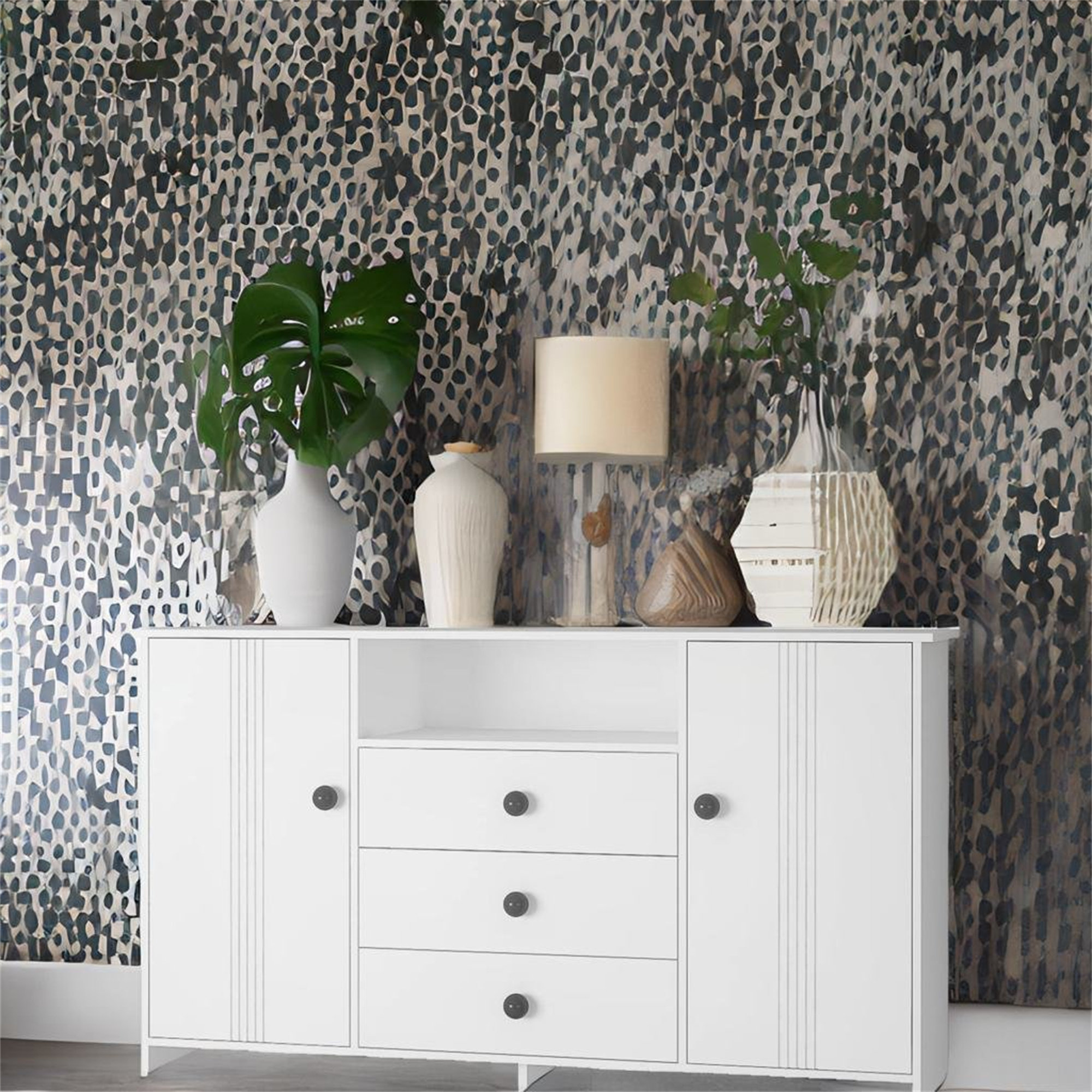 Wrought Studio Sideboard Buffet Cabinet With Storage - Wayfair Canada