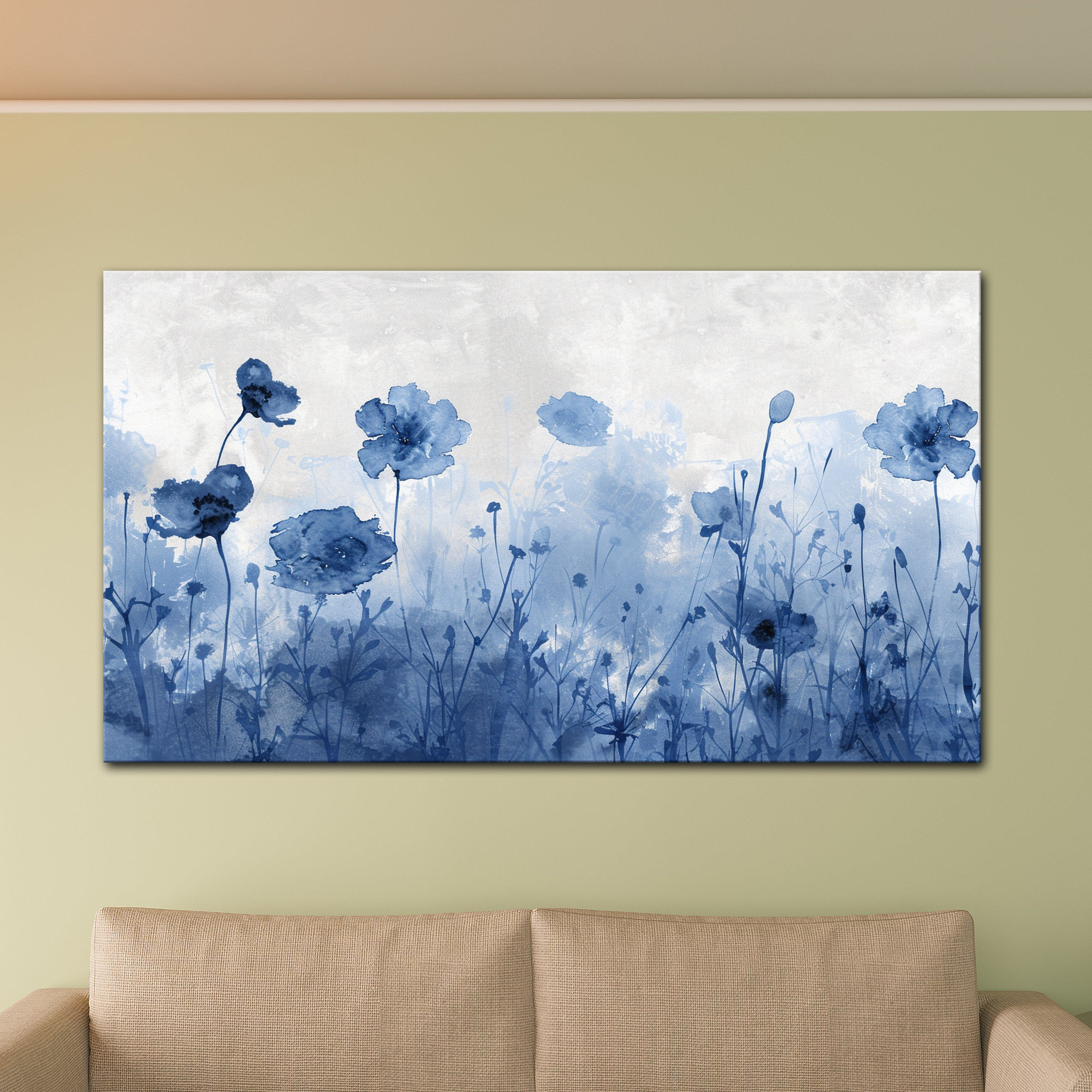 Winston Porter Cobaltfield Trace?(customizable) by Genie's Poems - Print Wall Art Work Home ...