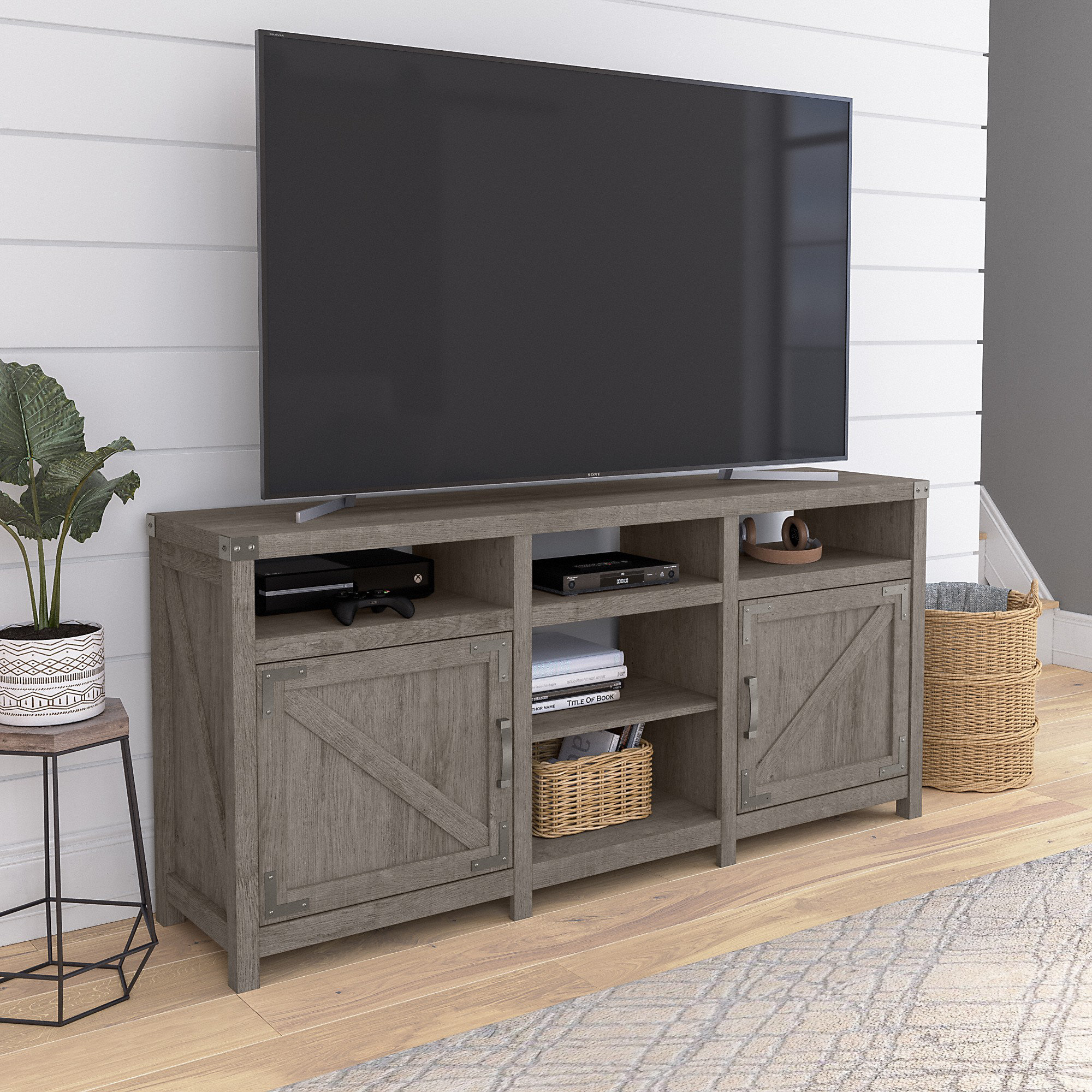 Gracie Oaks Egils TV Stand for TVs up to 75" & Reviews | Wayfair