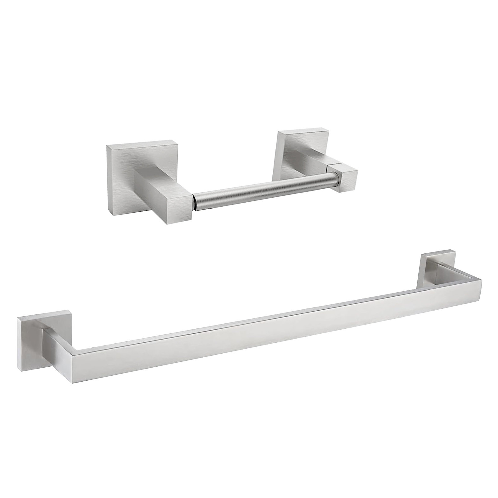 Build Your Home 2-Piece Bath Hardware Set Wall Mounted Bathroom ...