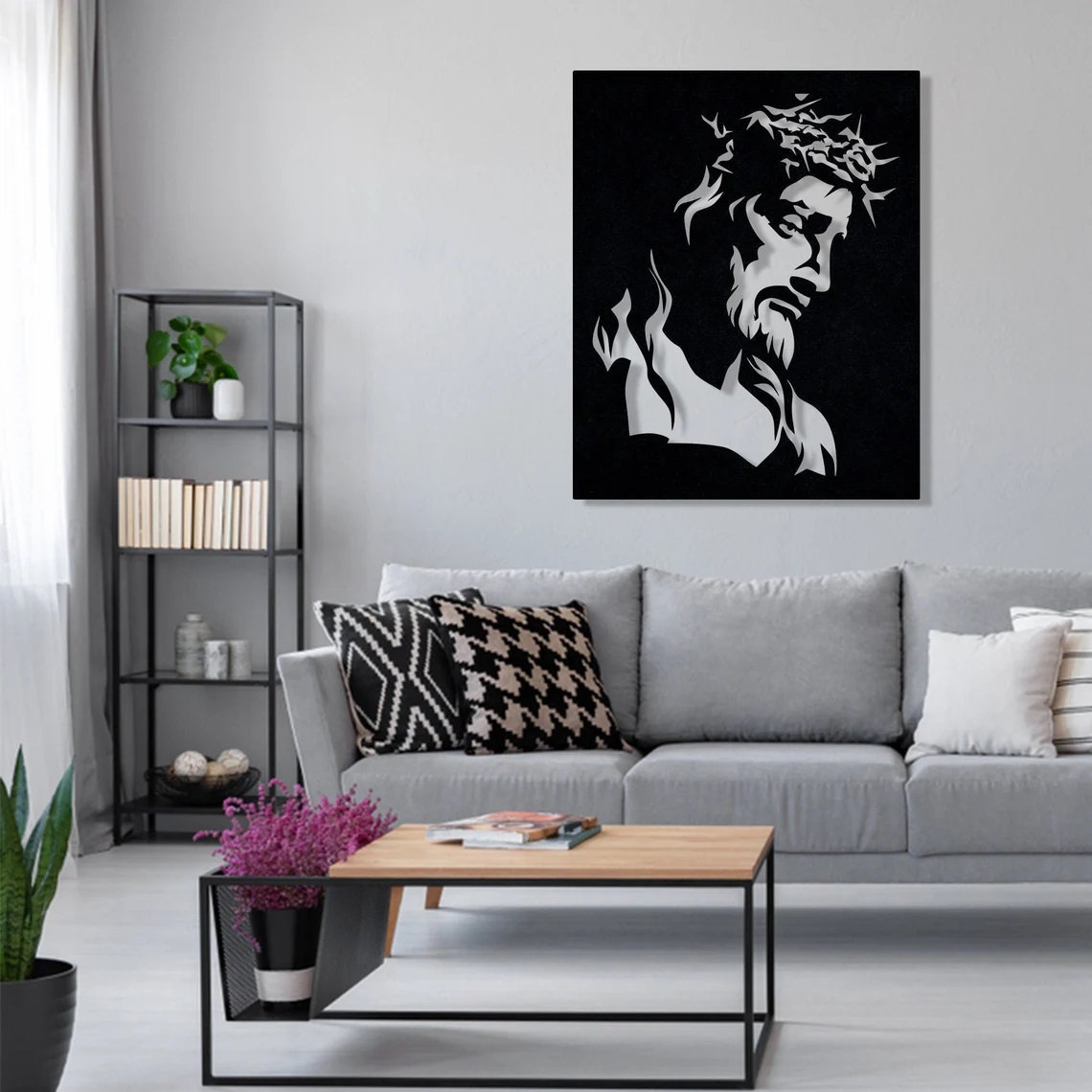 Rosalind Wheeler The Heart Of Jesus Metal Wall Decor | Wayfair.co.uk