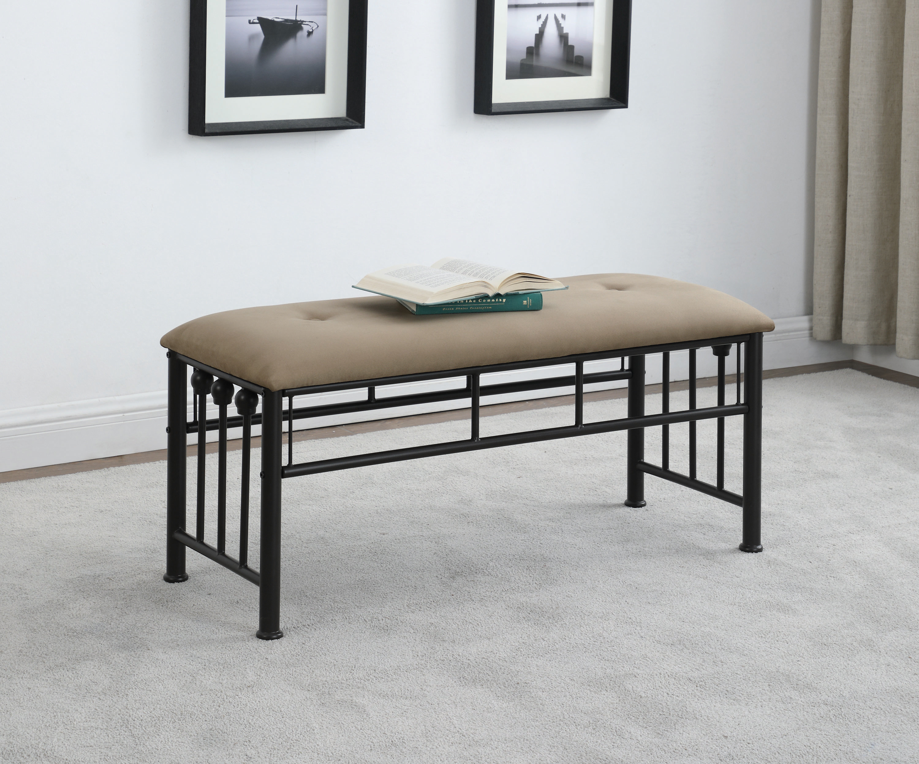 Three Posts Rondo Upholstered Bench & Reviews - Wayfair Canada