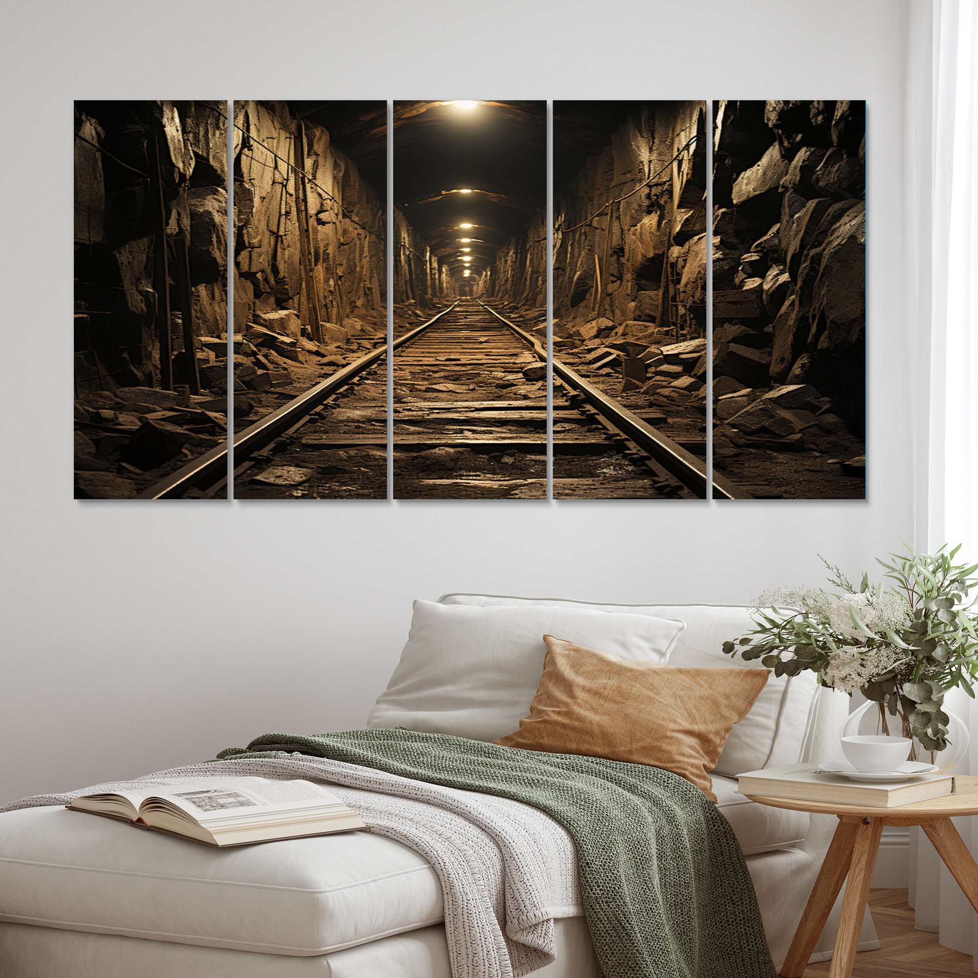 17 Stories Brown Tunnel Timeless Railway Track Vintage Portal - Tunnels ...