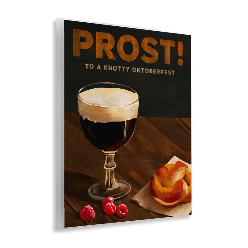 Union Rustic Prost Beer & Pretzel Wall Plaque Art by The Whiskey Ginger ...