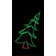 Lori's Lighted D'Lites Small Tilted Tree Christmas Holiday Lighted ...