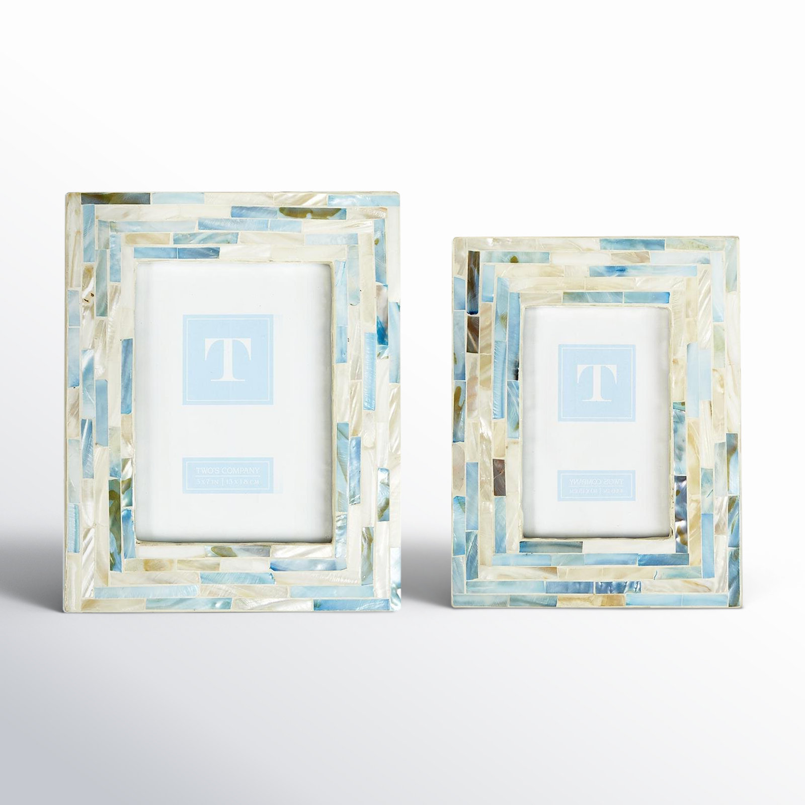 Tozai 2 Piece Tiled MOP Picture Frame Set | Birch Lane