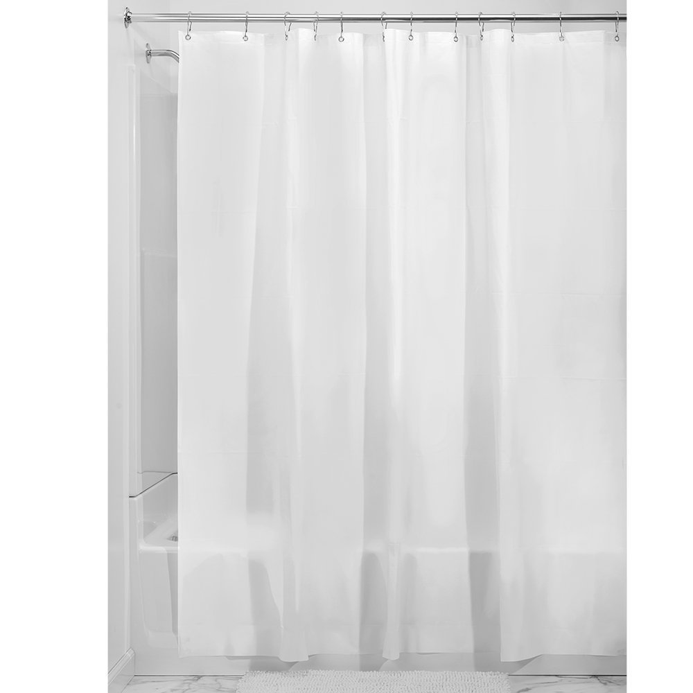 iDesign EVA Solid Color Single Shower Curtain & Reviews | Wayfair