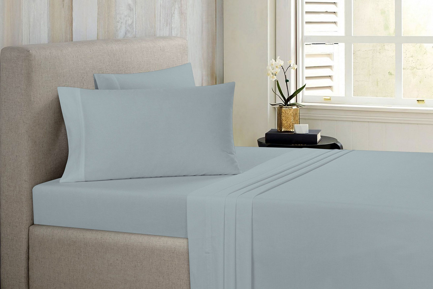 Bibb Home Anti-Microbial Bamboo Sheet Set & Reviews | Wayfair
