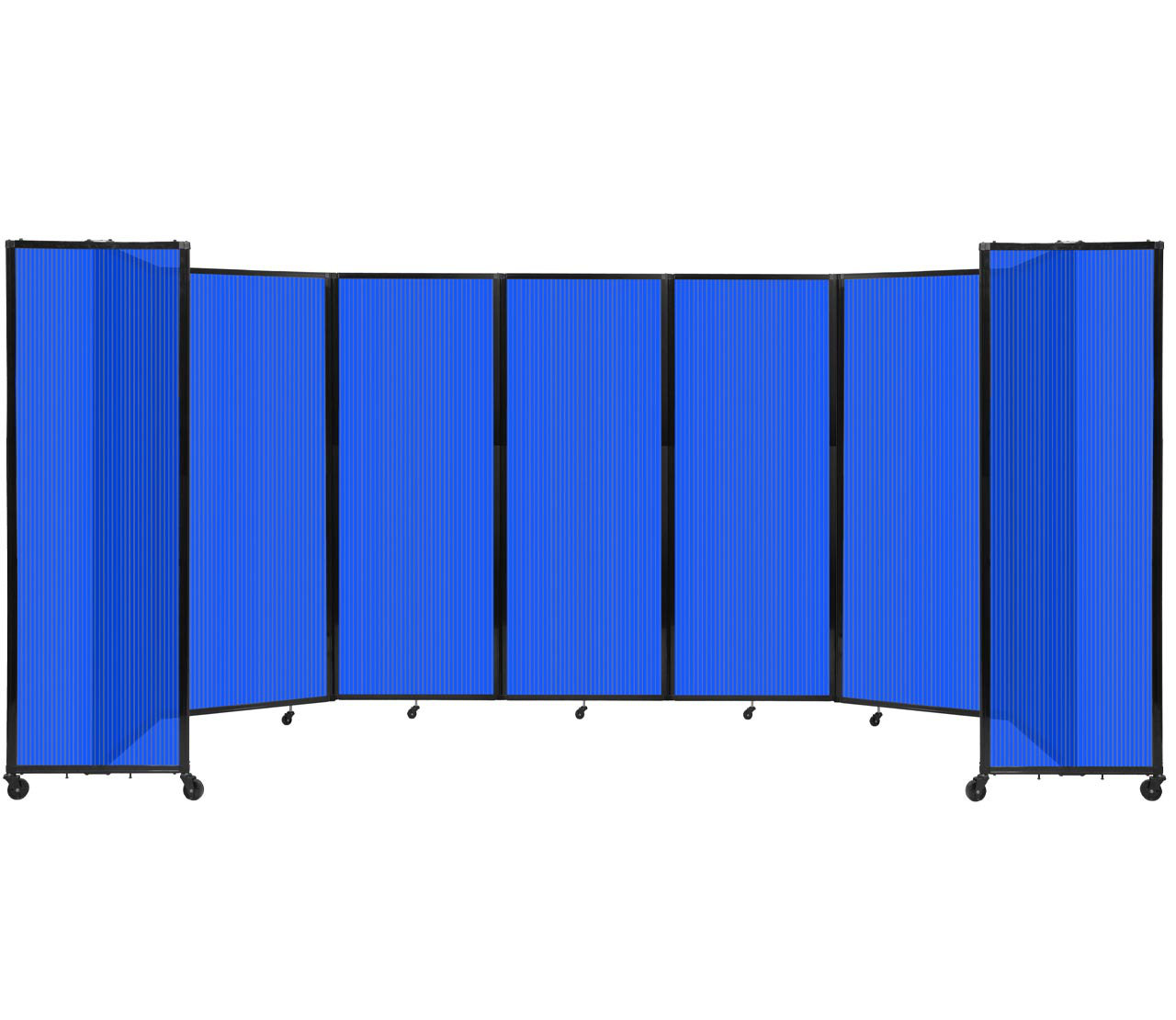 Versare Polycarbonate Room Divider 360 Portable Wall Partition ...