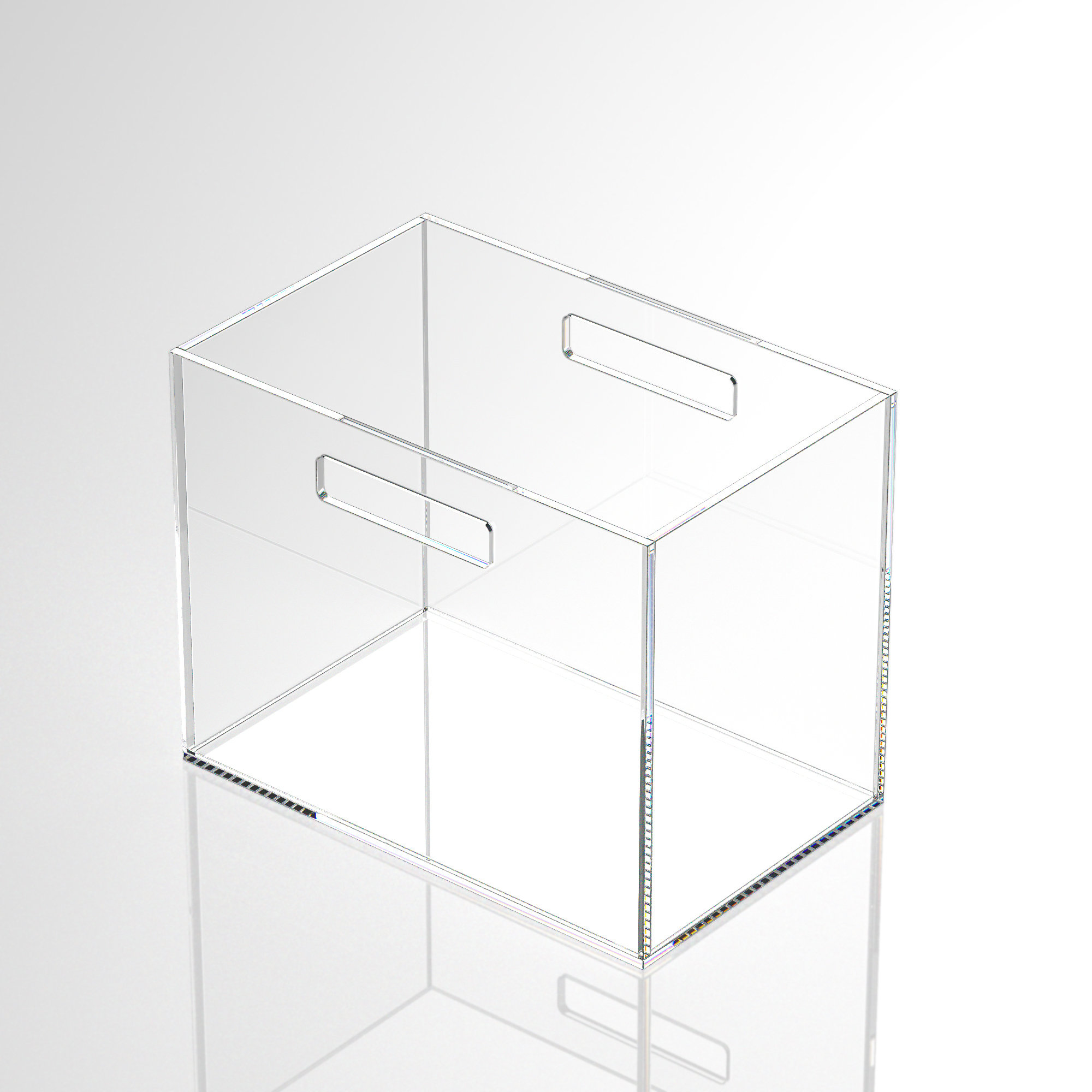 PWD Clear Acrylic File Box - Wayfair Canada