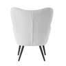 Wade Logan® Azzahra Fabric Wingback Accent Chair with Steel Legs ...