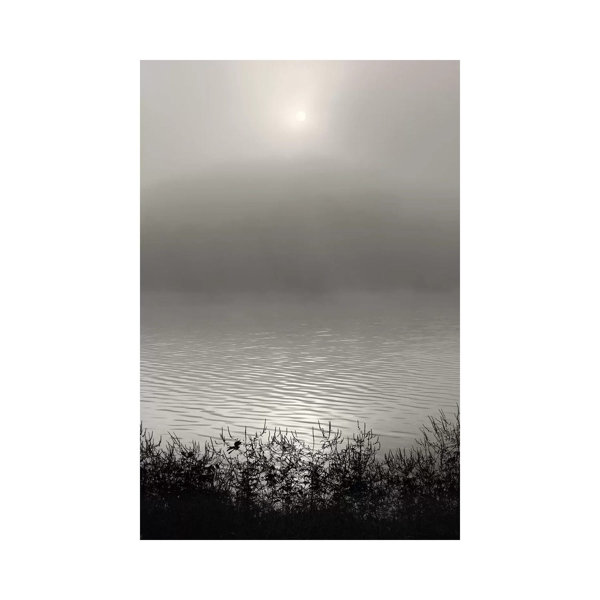 Latitude Run Monochrome Sunrise by Nicholas Bell Photography - Wrapped ...