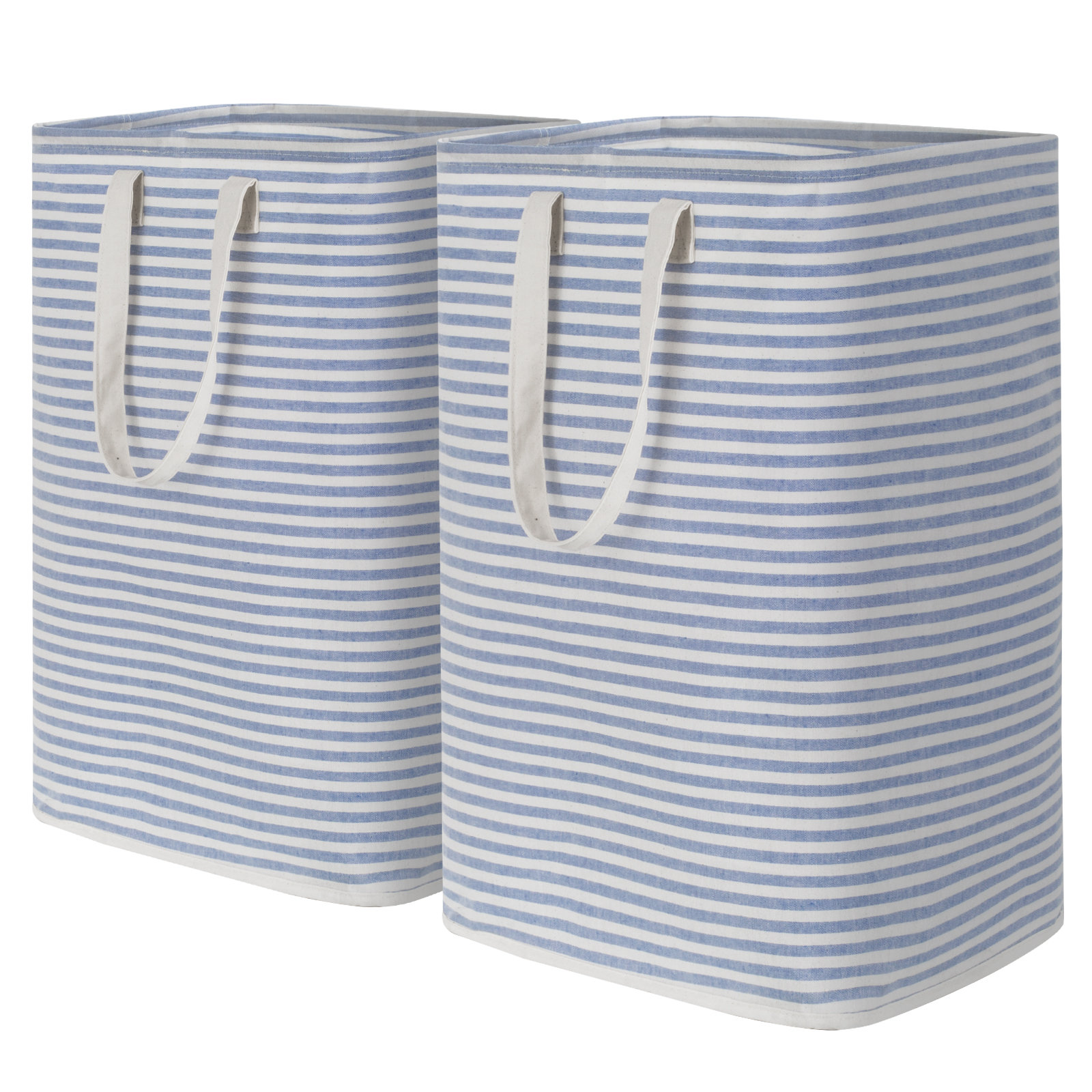 Breakwater Bay 2 Pack Laundry Hamper Large Collapsible Laundry Baskets ...