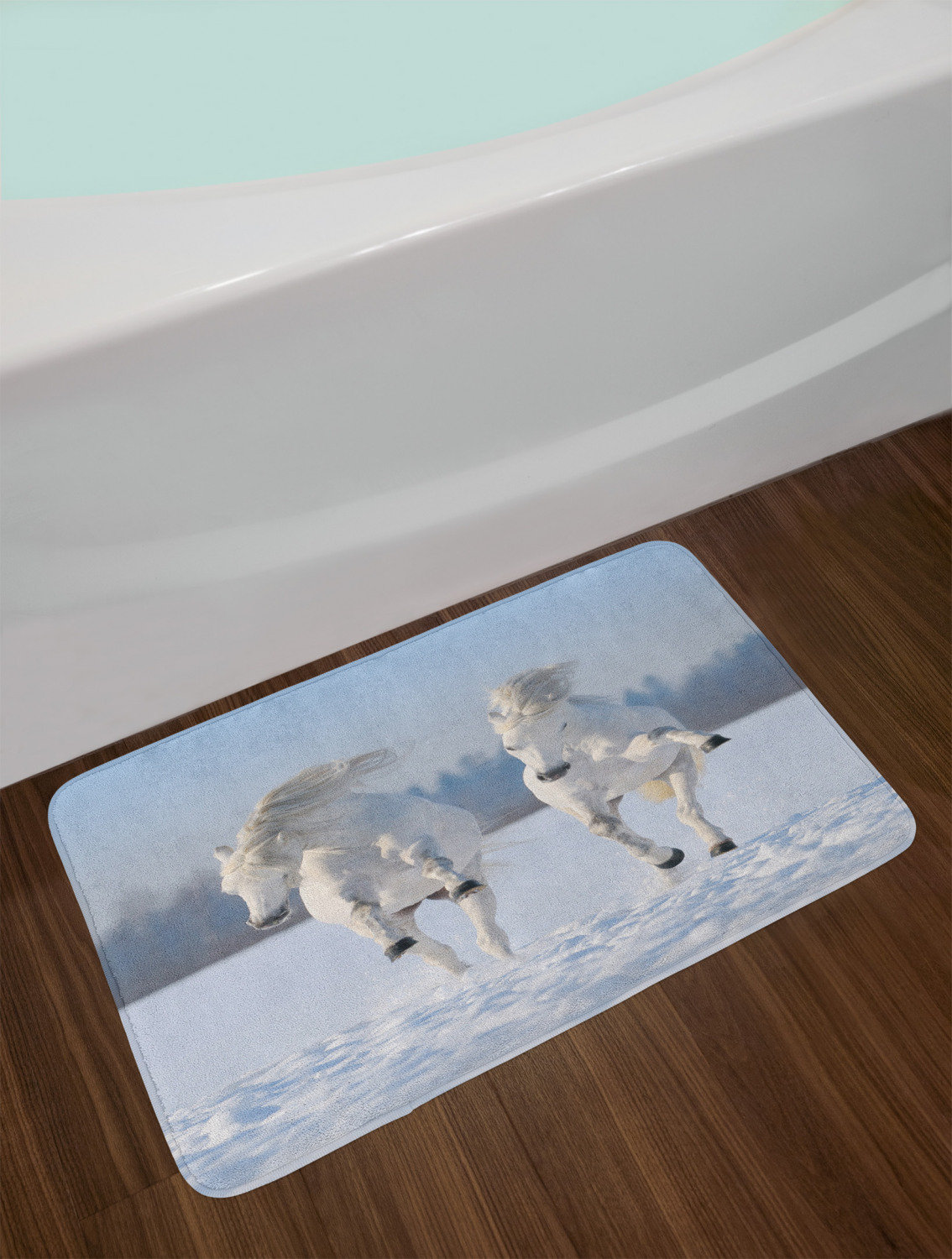 East Urban Home Animal Print Bath Rug | Wayfair