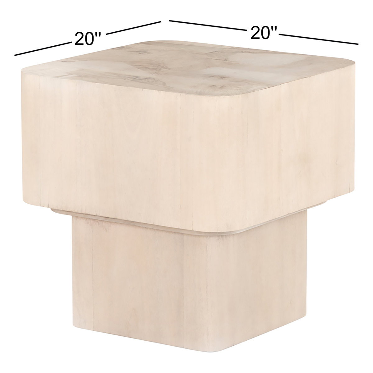 Joss & Main Pedestal End Table | Joss & Main