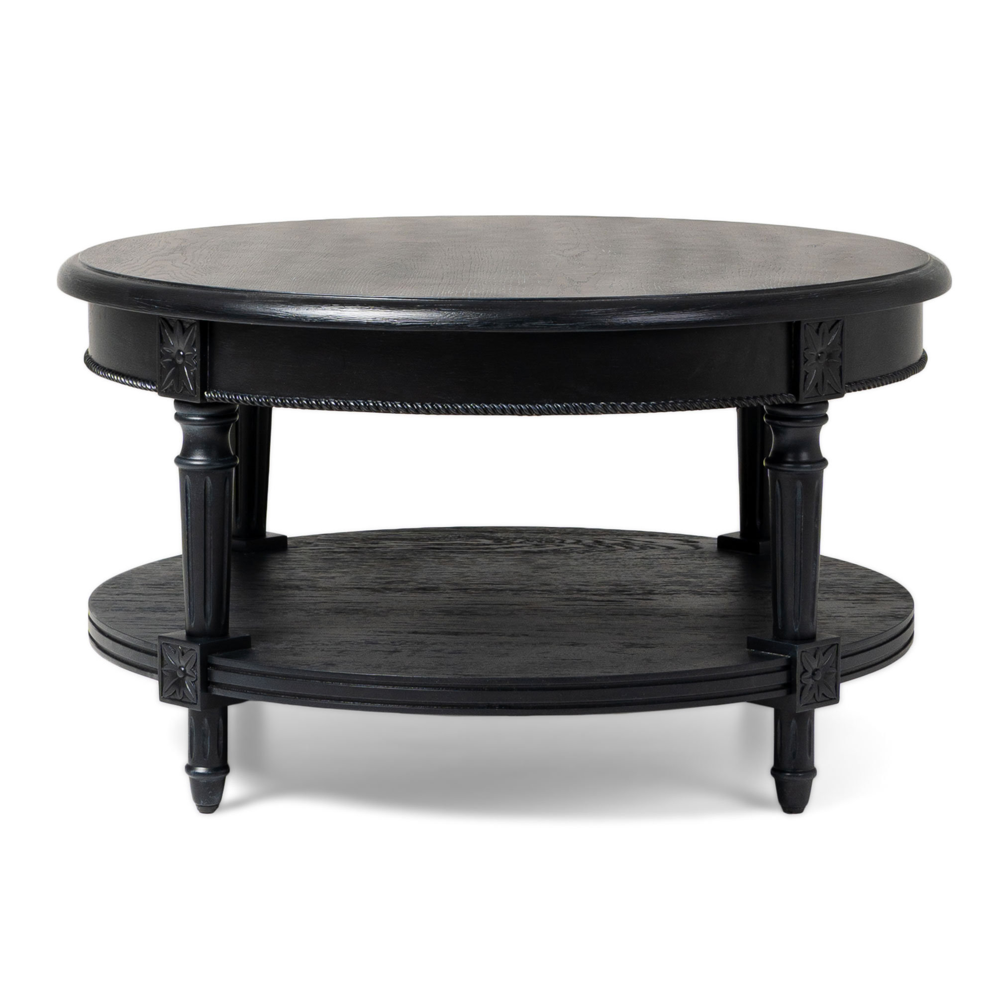Maven Lane Pullman Round Wooden Coffee Table & Reviews | Wayfair