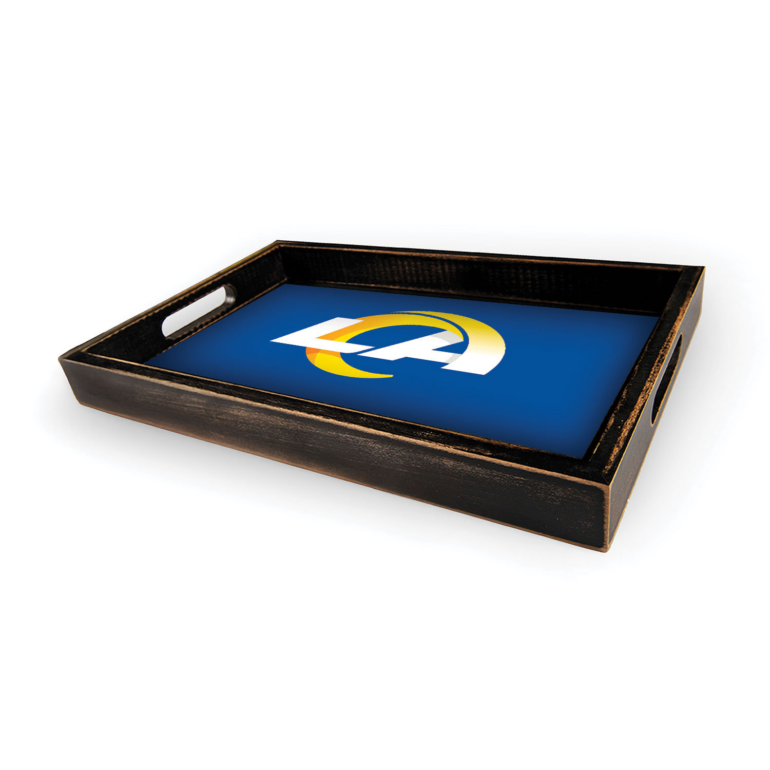 Ophelia & Co. Los Angeles Rams Bright Line - Team Color Tray | Wayfair