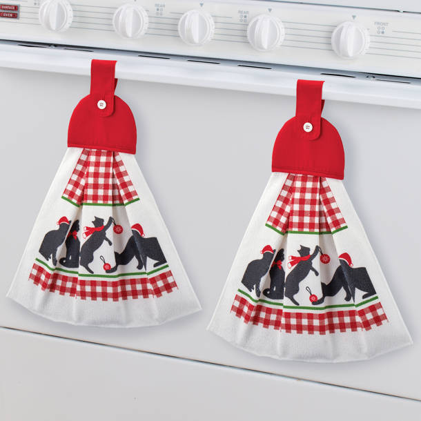 The Holiday Aisle® Hearts Collage Print Chef Kitchen Apron & Reviews ...