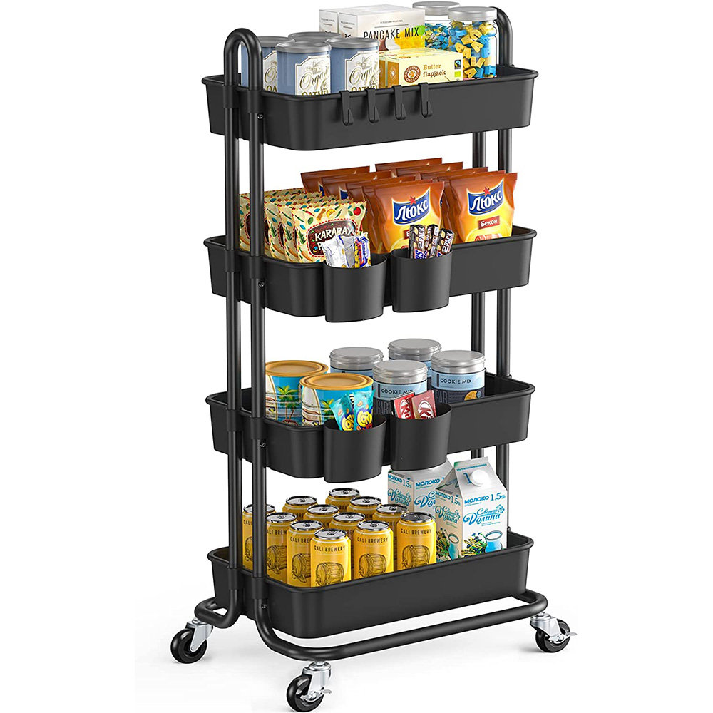 KD 4-Tier Utility Cart - Wayfair Canada